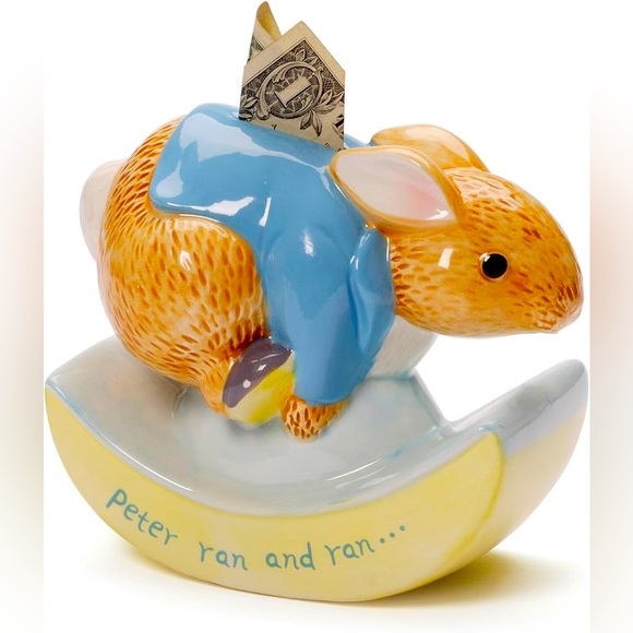 Enesco | Accents | Beatrix Potter Enesco Peter Rabbit Ceramic Rocking ...
